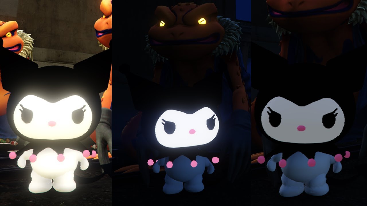 Kuromi hello kitty GTA V PED / MOD - YouTube