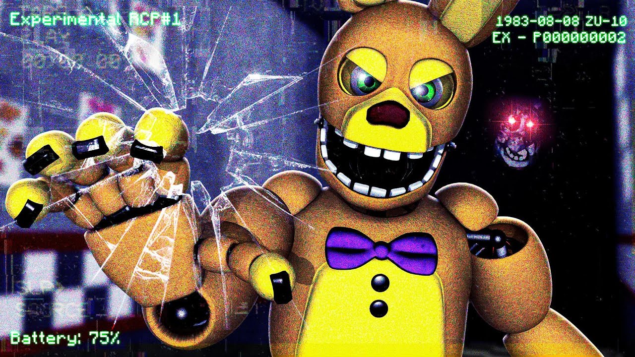 Spring Bonnie's SECRET VHS TAPES: The Case of Edward Morris REACT with ...