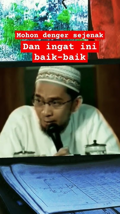 mohon ingat ini baik-baik 😔 | #uah #ustadzadihidayat #gusbaha #habibumarbinhafidz #guskautsar # ...