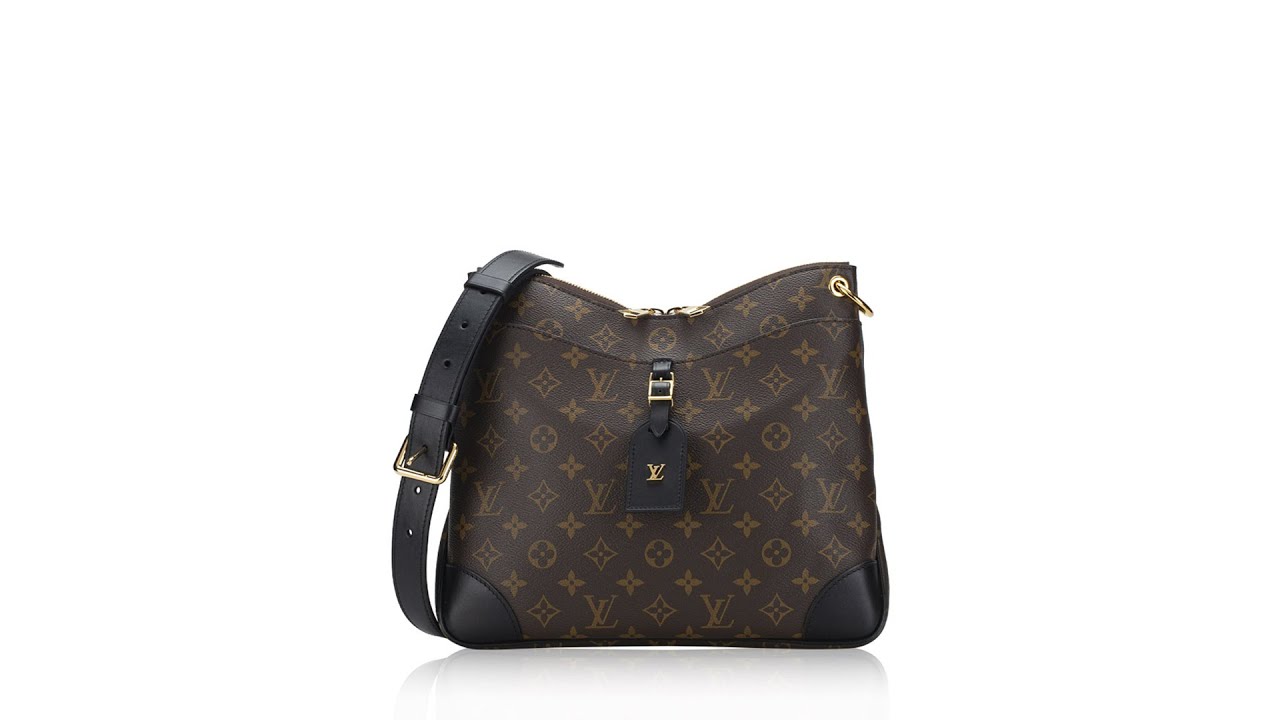 Louis Vuitton Monogram Odeon MM Noir - YouTube