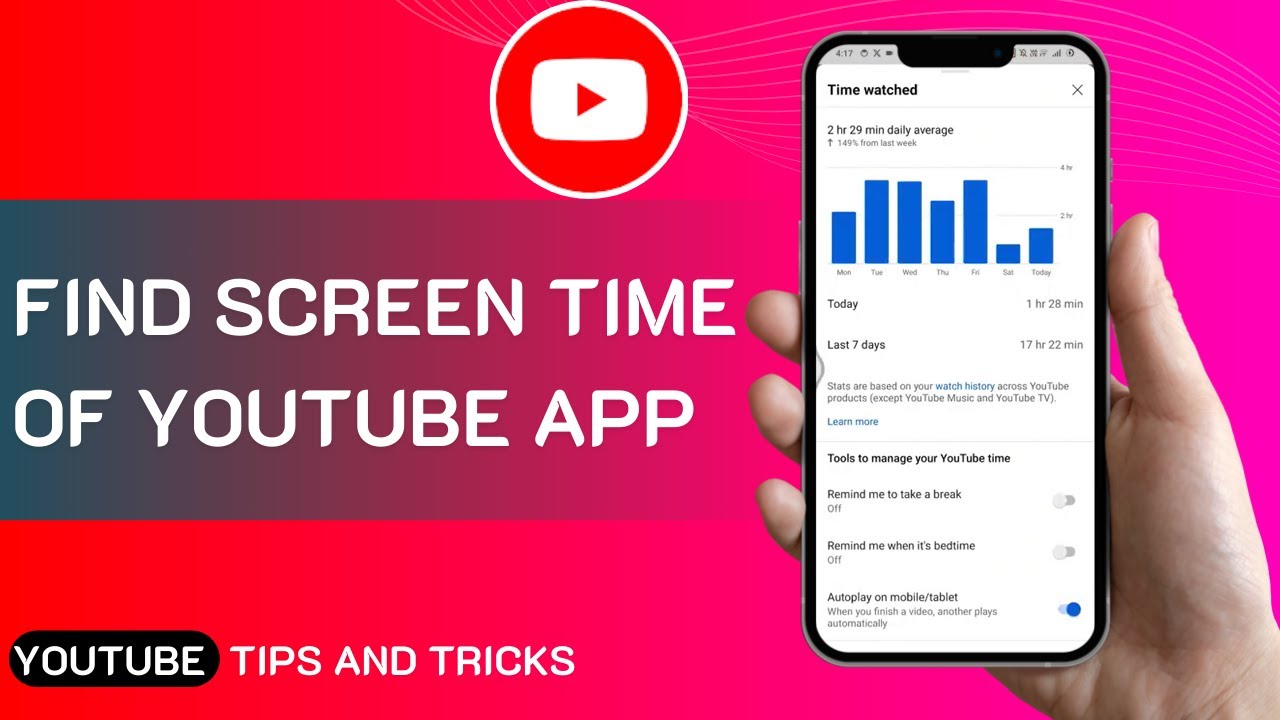 How To Find Screen Time Of YouTube App | Monitor Your Usage - YouTube