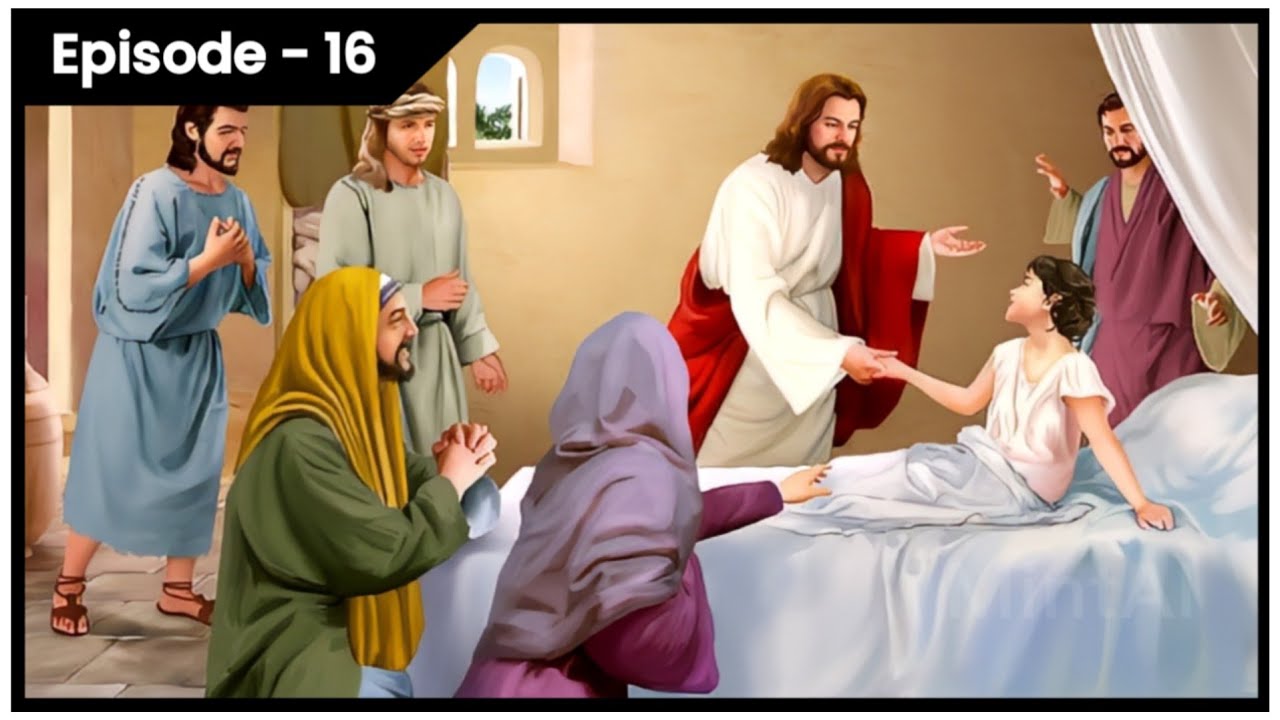 Jesus heals a girl | Episode - 16 | daily mass readings and reflections ...