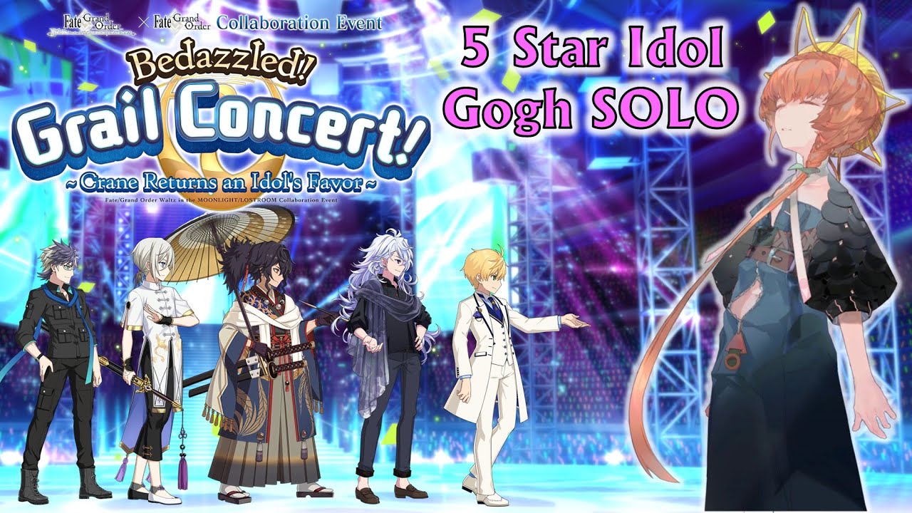 FGO NA - Grail Concert - CQ: Five Star Idol (Gogh SOLO) - YouTube