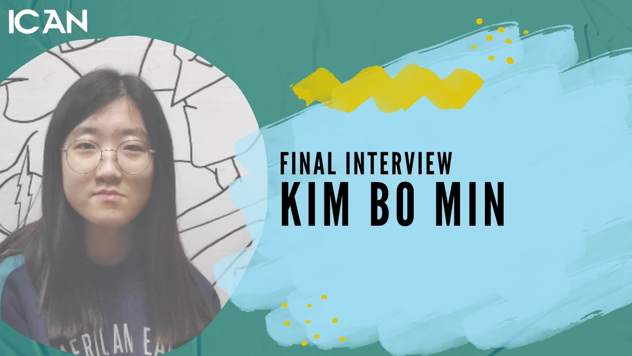 Final Interview :: Winter 2019 :: Kim Bo Min - YouTube