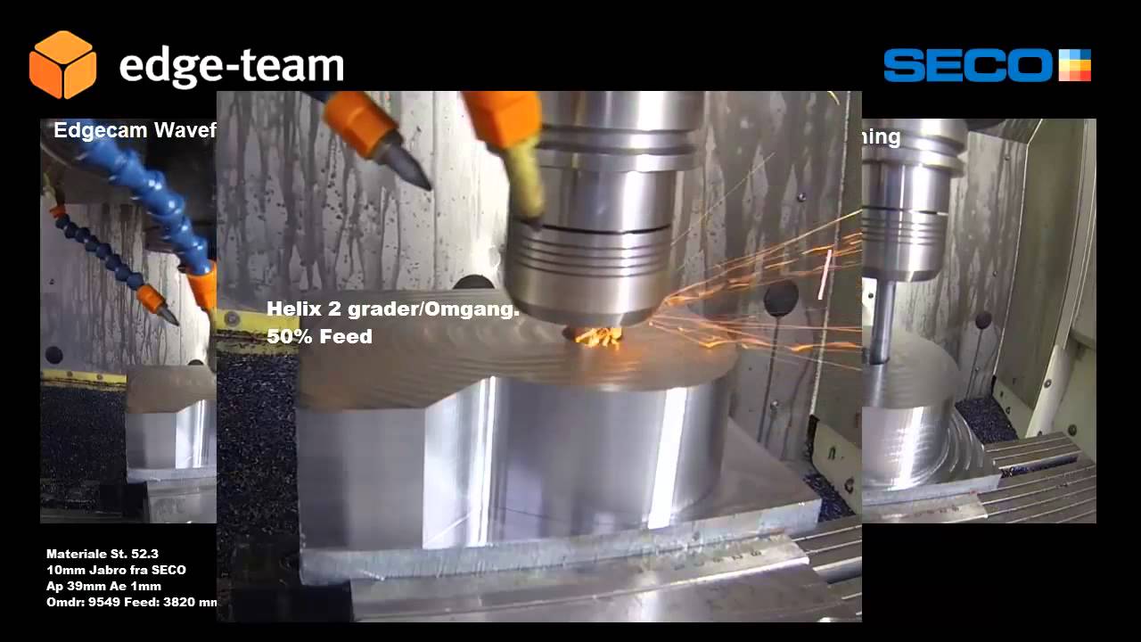 Edgecam Waveform - YouTube