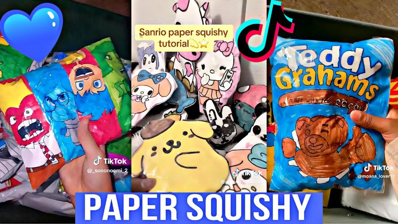 🌸PAPER SQUISHY - 🌼 BEST COMPILATION 2024🌷 #76 #papersquishy - YouTube