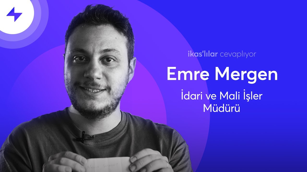 ikas'lılar Cevaplıyor ⚡️ | İdari ve Mali İşler Müdürü Emre Mergen - YouTube