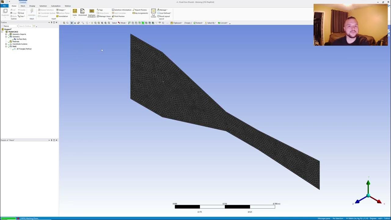 2D Wind Tunnel Simulation Lab2 - YouTube