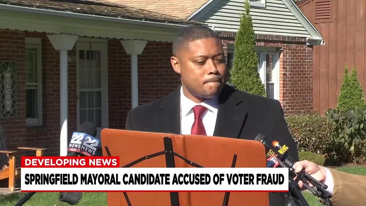 Springfield mayoral candidate Justin Hurst addresses voter fraud claims ...