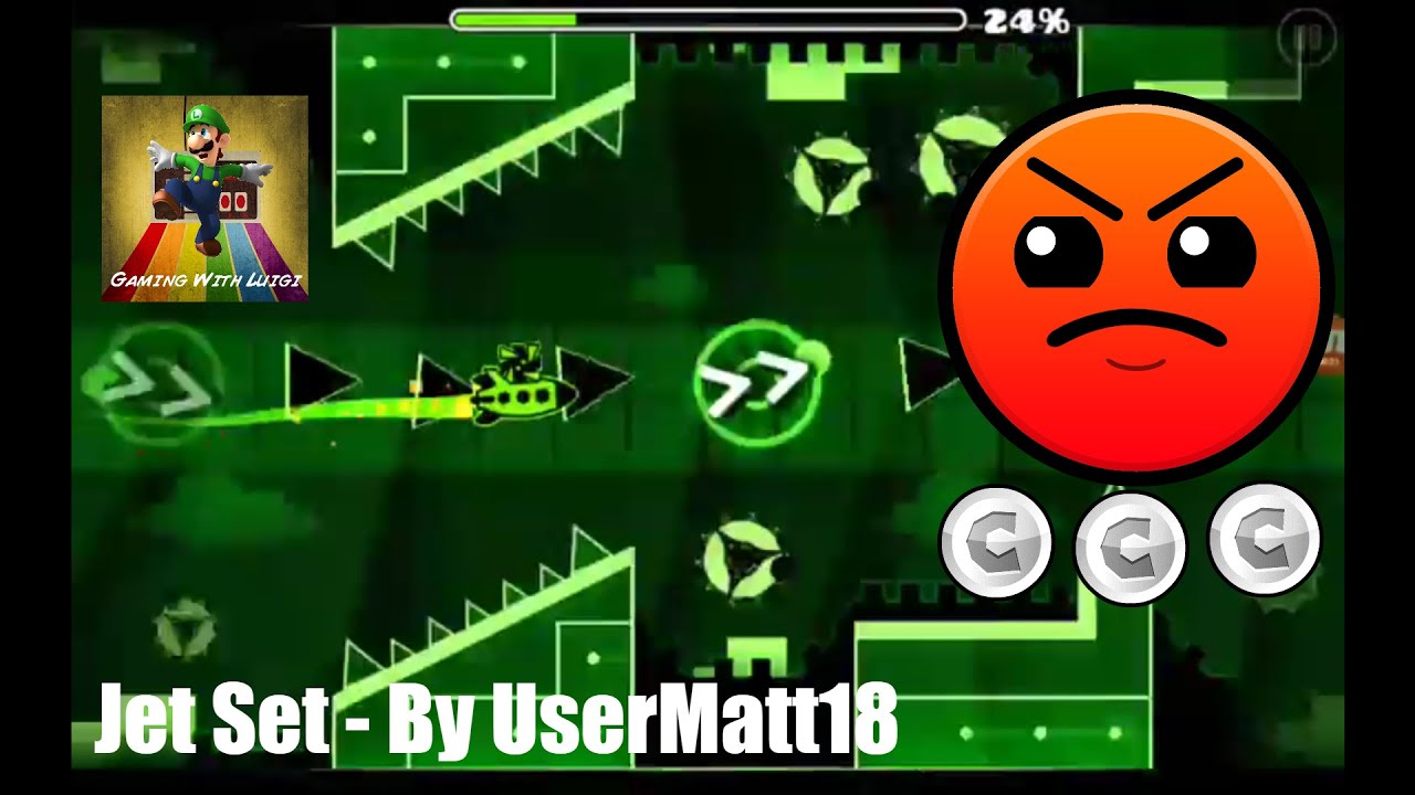 Geometry Dash - Jet Set - YouTube