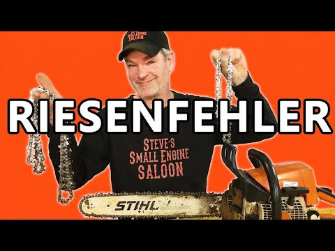 Diesen Fehler mit der Kettensägenkette machen viele – und zahlen am Ende drauf!