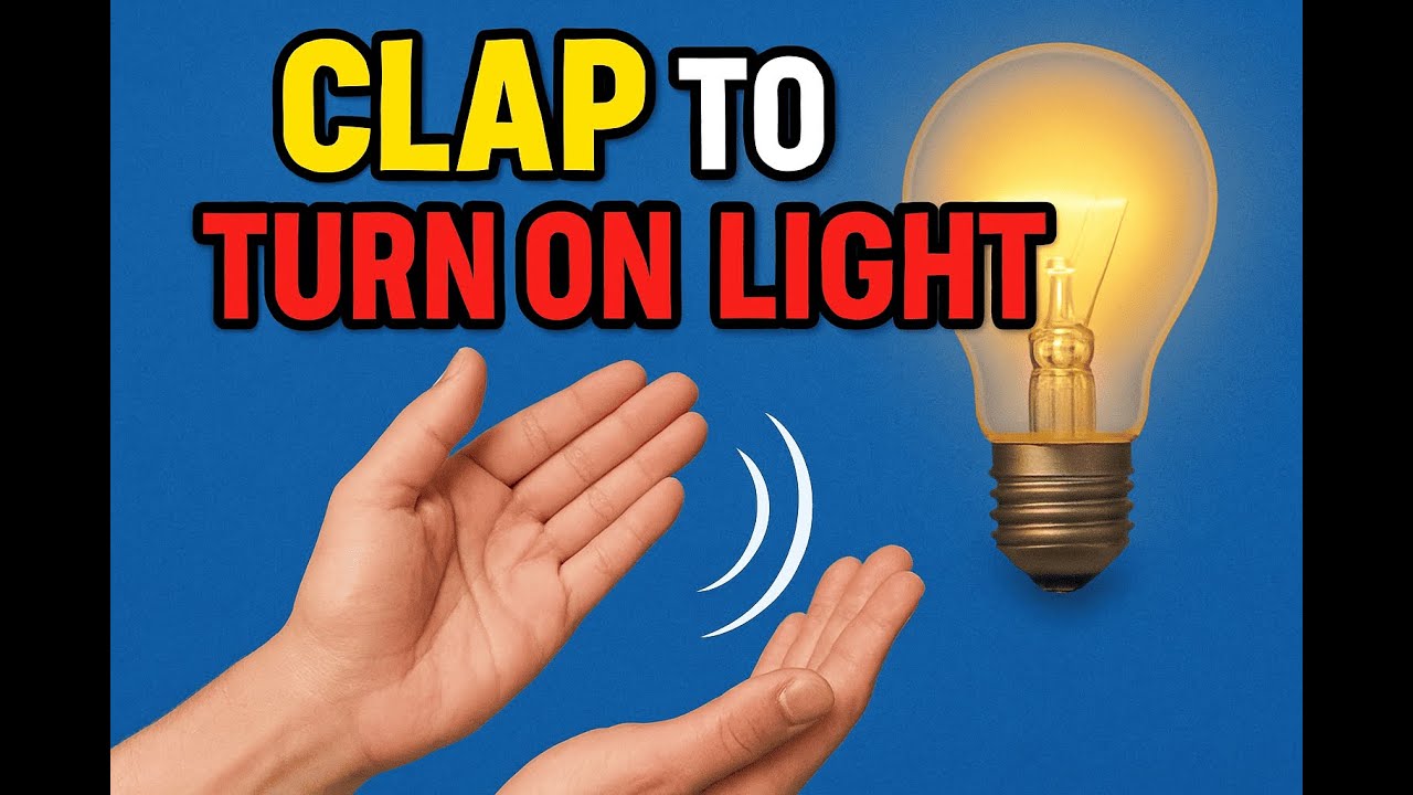 Clap Switch Arduino Project Sound Sensor With Arduino Youtube