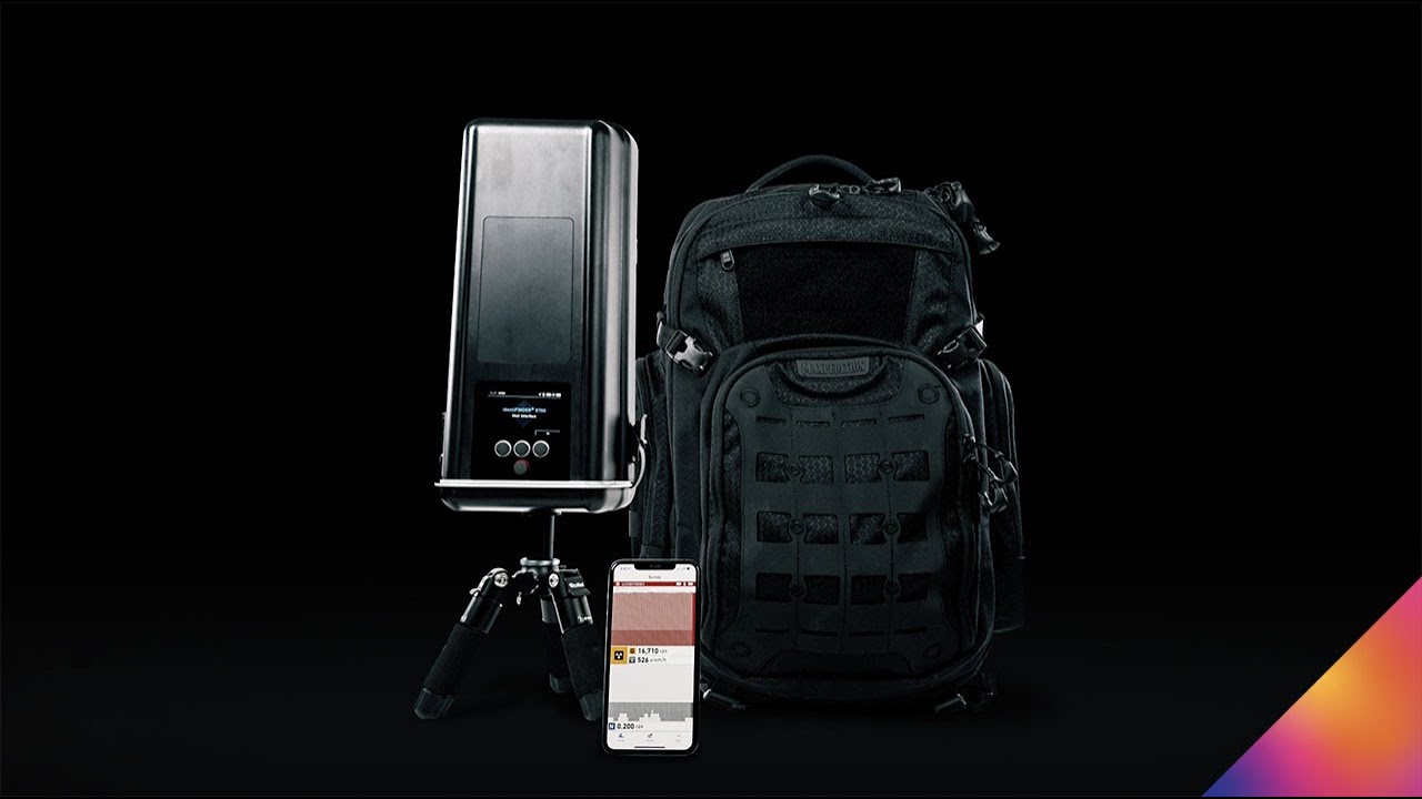 FLIR identiFINDER® R700 Lightweight Backpack Radiation Detector - YouTube