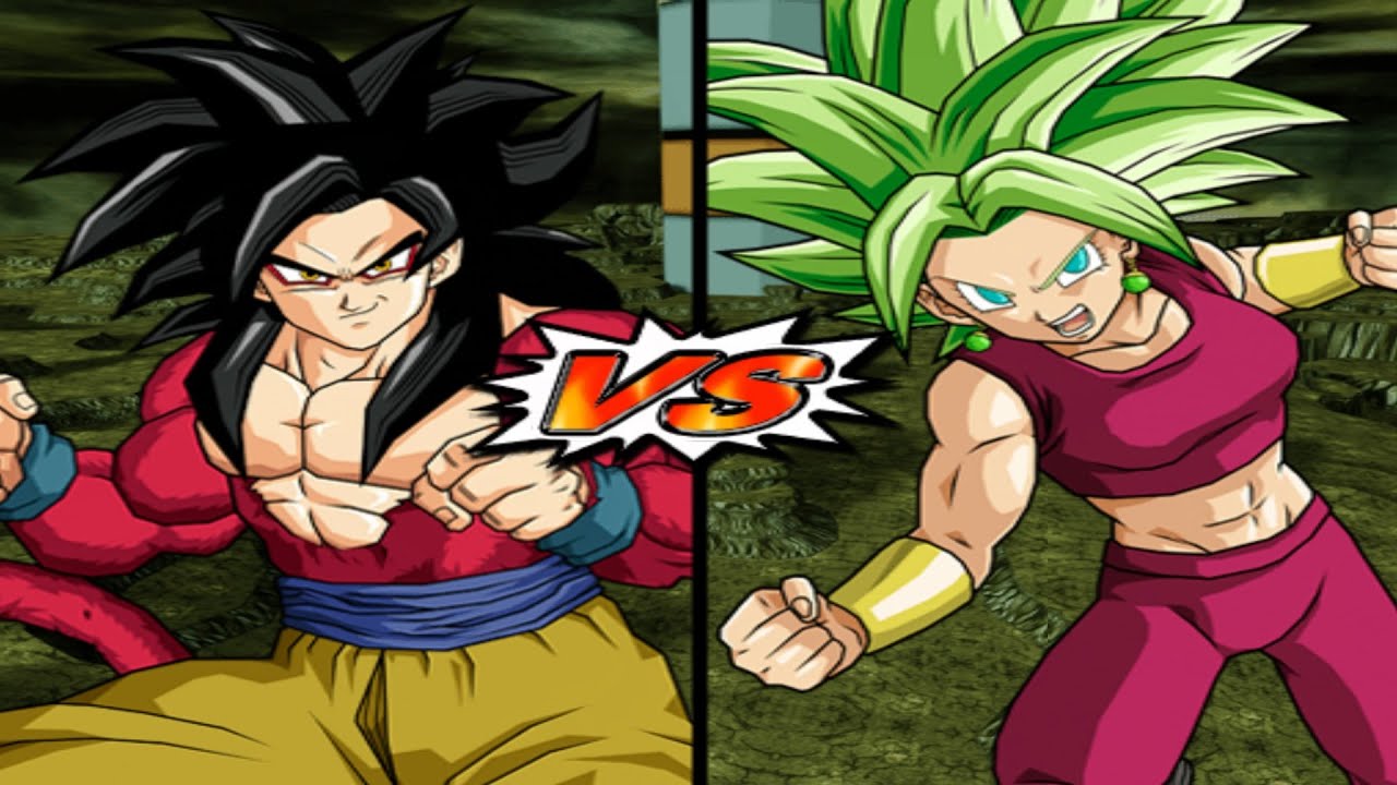 DBZ Budokai Tenkaichi 4 SSJ4 Goku VS SSJ Kefla - YouTube
