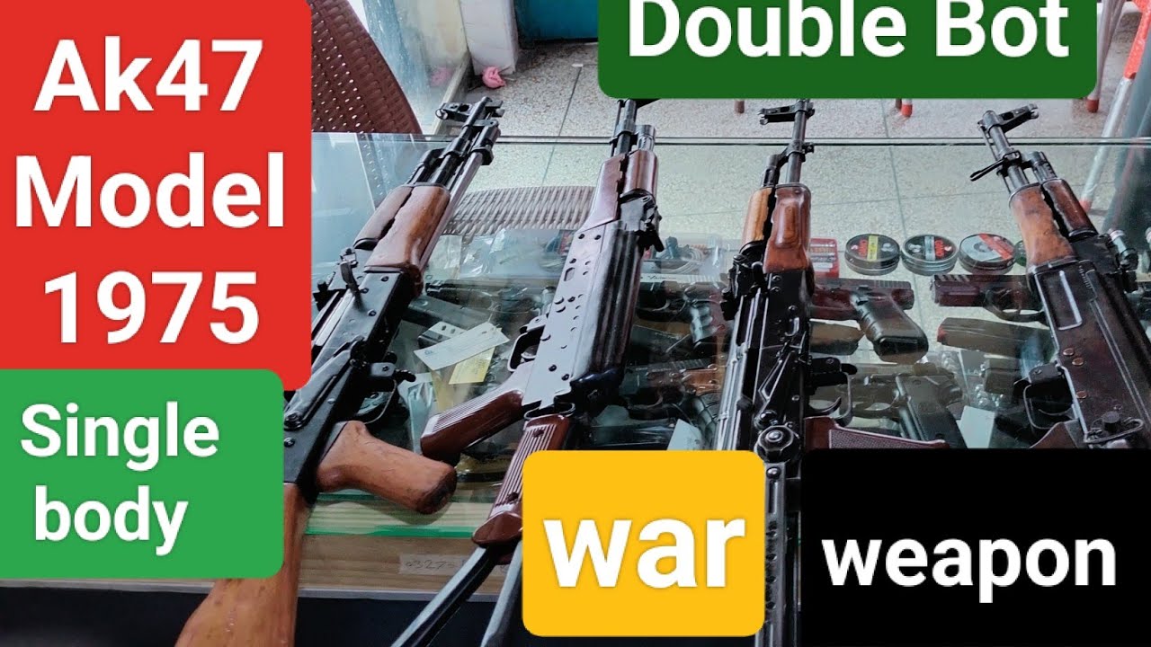 Ak47 single body VS Double Body Chaina Ak47 - YouTube