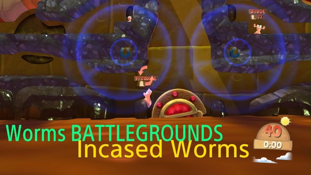Worms Battlegrounds Incased Worms - YouTube