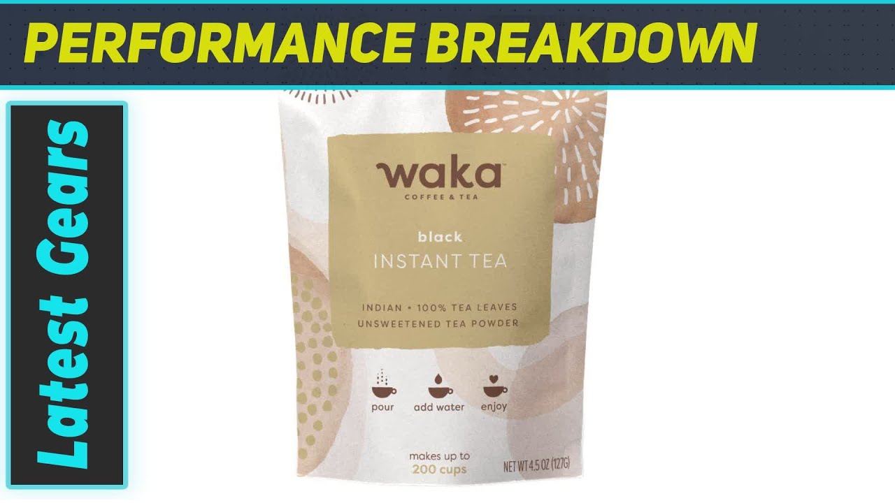 Waka Premium Instant Tea: Elevate Your Tea Experience! - YouTube