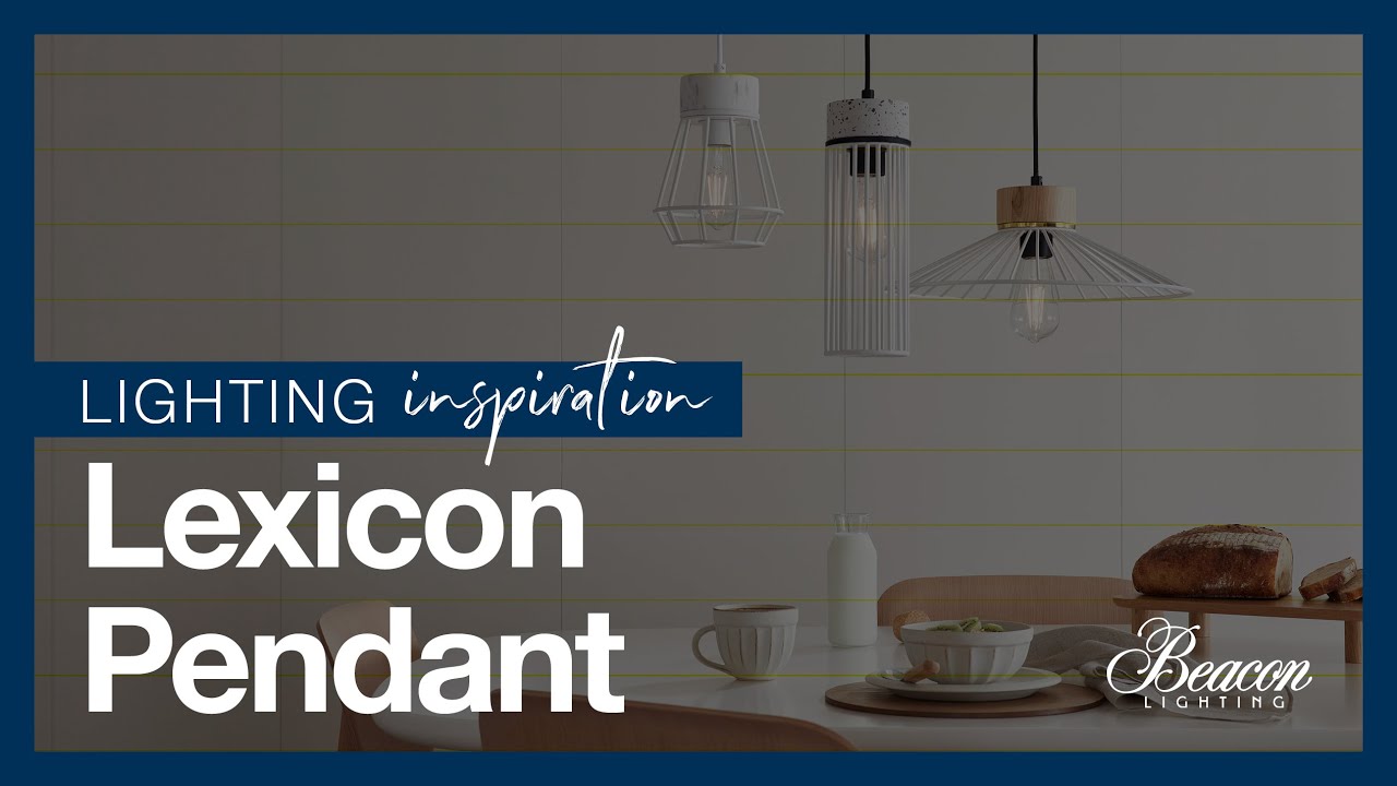 Lighting Inspiration: Lexicon Mix n' Match Range - YouTube