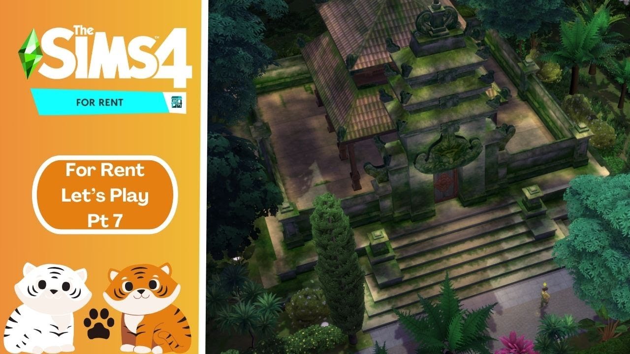 Breaking into the Tiger Sanctuary: Sims 4 For Rent Let's Play Part 7 ...