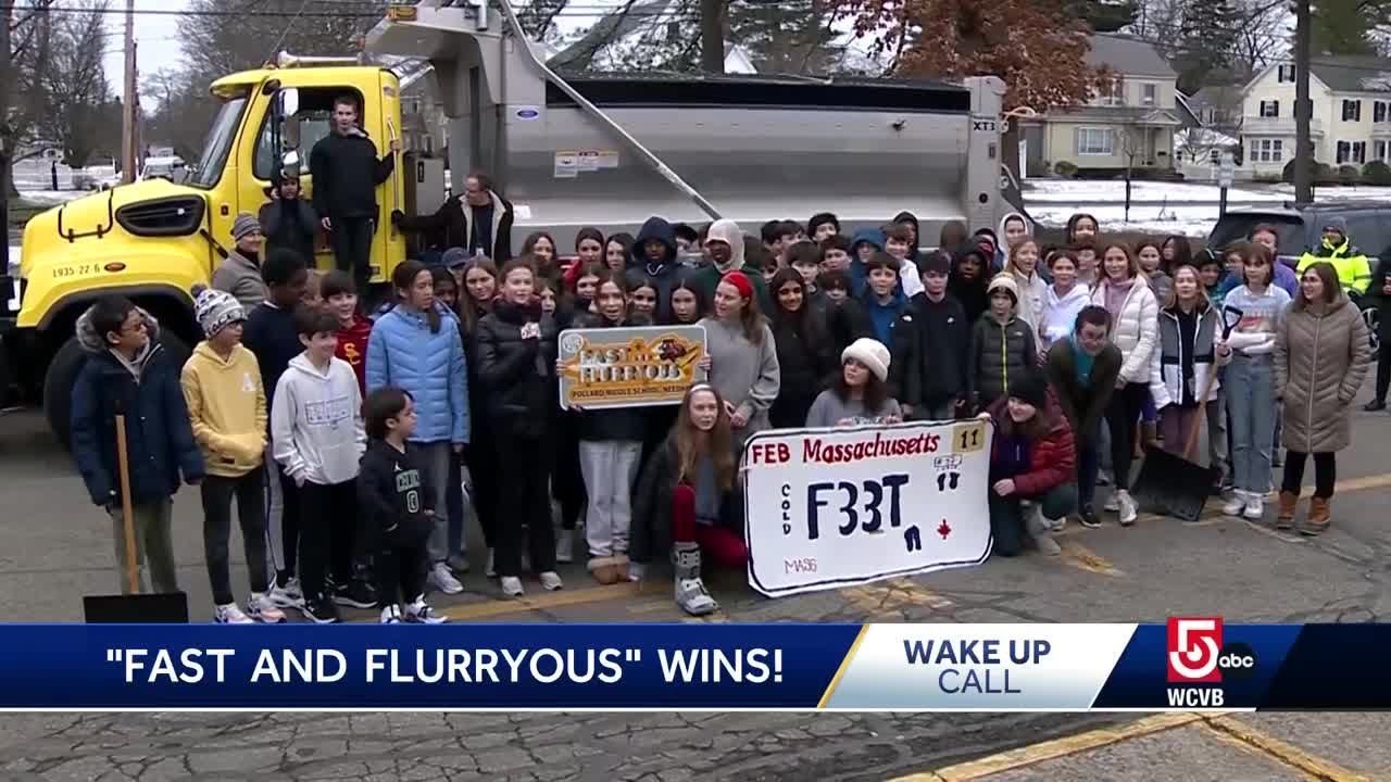 Wake Up Call from Pollard Middle School in Needham - YouTube