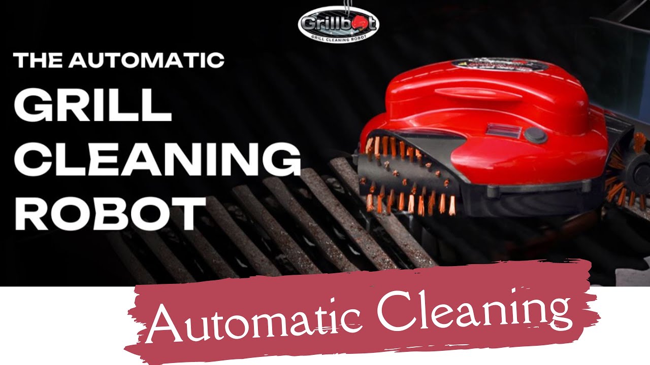 The Best GRILLBOT Automatic Grill Brush for Outdoor Grills - YouTube