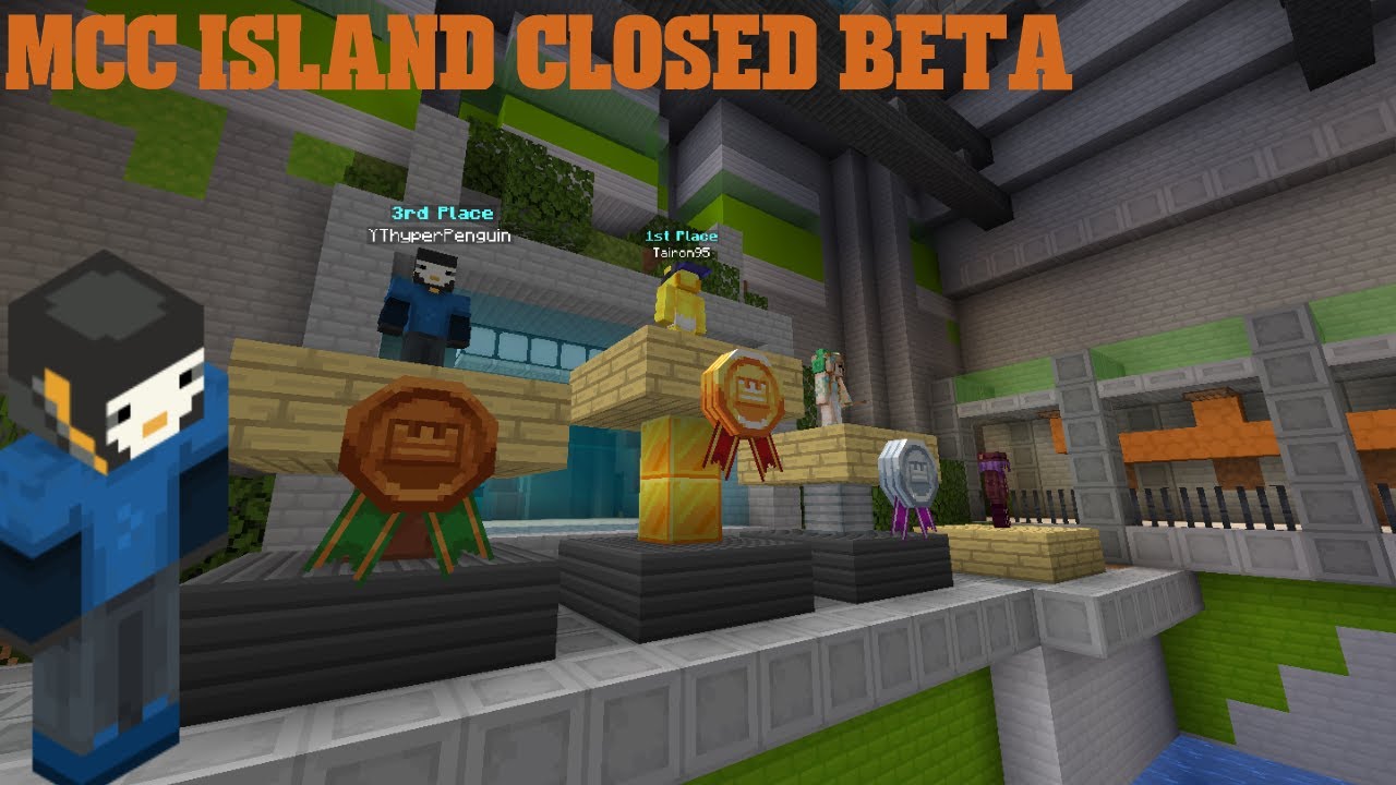 Minecraft : MCCI closed beta non PVP games (1) - YouTube
