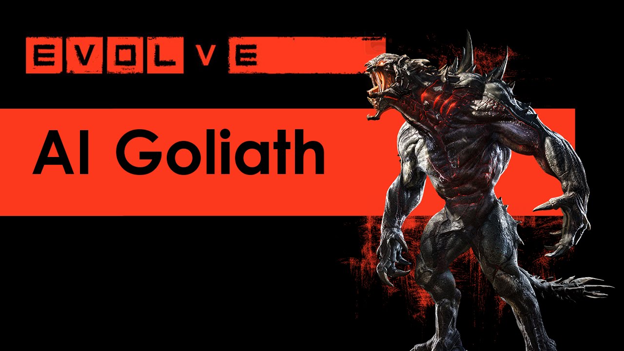 Evolve Alpha - Goliath AI vs. 4 Players - YouTube