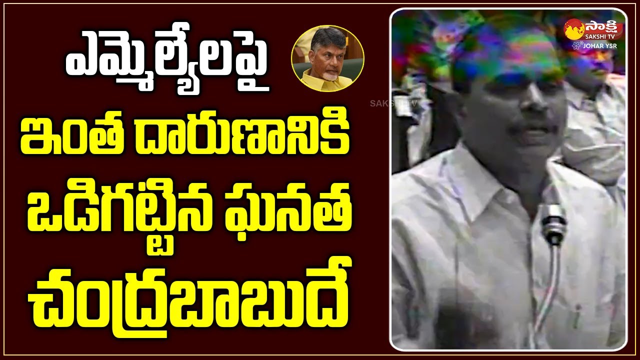 YS Rajasekhara reddy Fires on Chandrababu over Basheer Bagh Firing ...