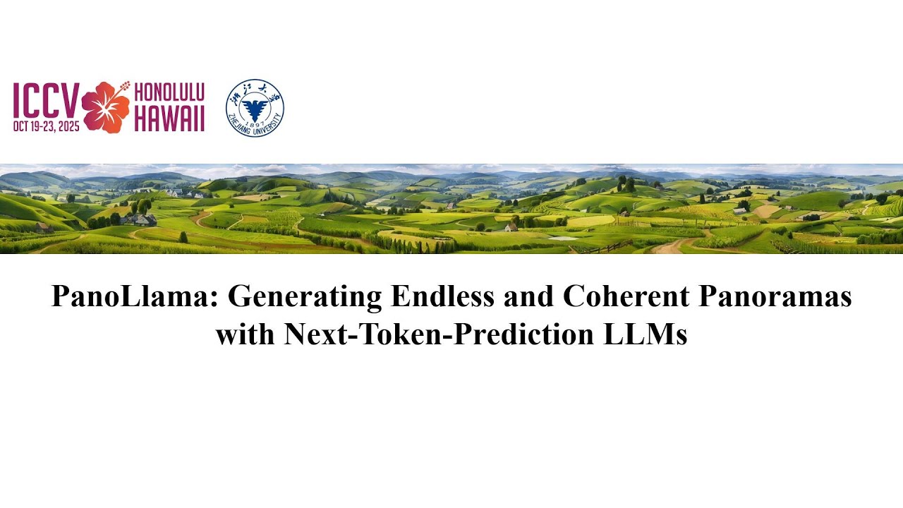 [ICCV 2025 Highlight] PanoLlama - YouTube