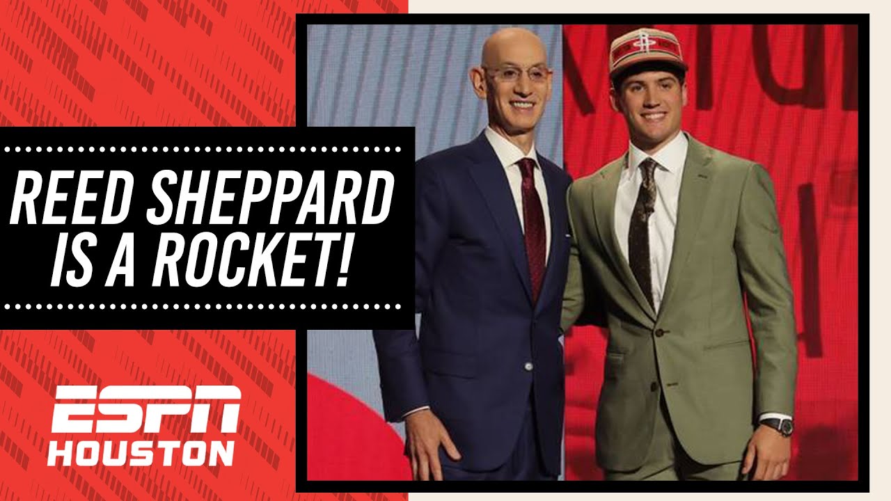 Reed Sheppard is the newest Houston Rocket!!! - YouTube