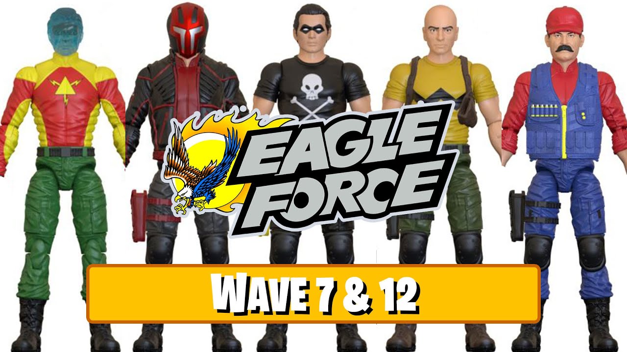 Eagle Force Wave 7 & 12 | Action Figure News - YouTube