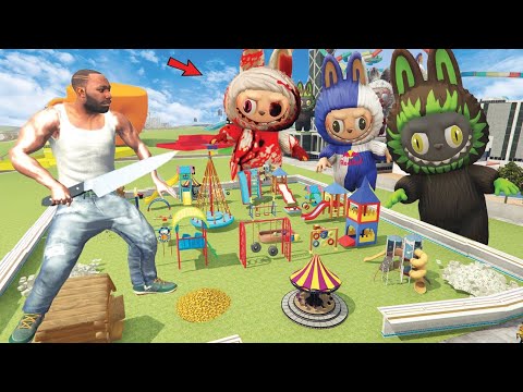 🔪Play Hide And Kill With LABUBU DOLLS In Indian Bike Driving 3D! - YouTube