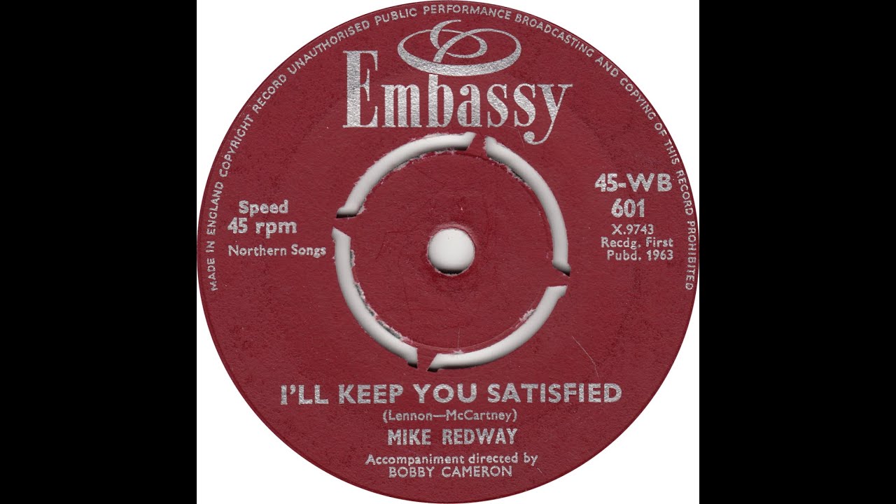 Mike Redway - I'll Keep You Satisfied - YouTube