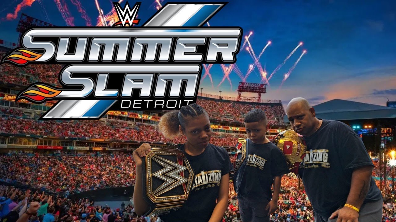 WWE SUMMERSLAM LIVE BLOG PART 1 - YouTube