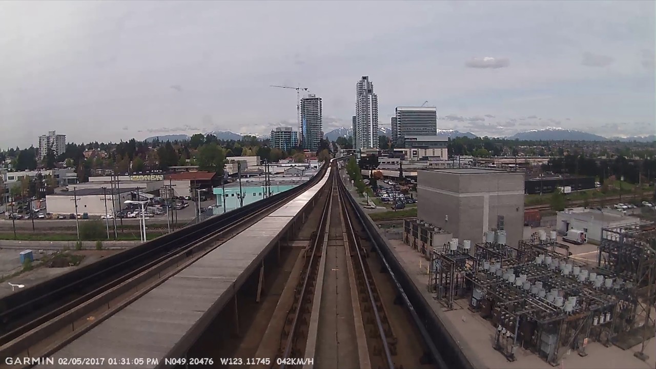 TransLink Canada Line Skytrain - Richmond Brighouse to Vancouver - YouTube