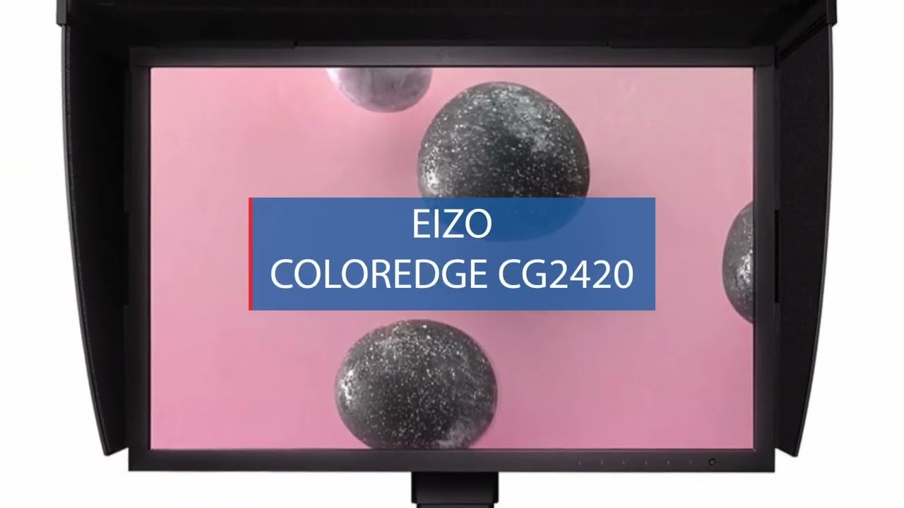 EIZO COLOREDGE CG2420 - YouTube
