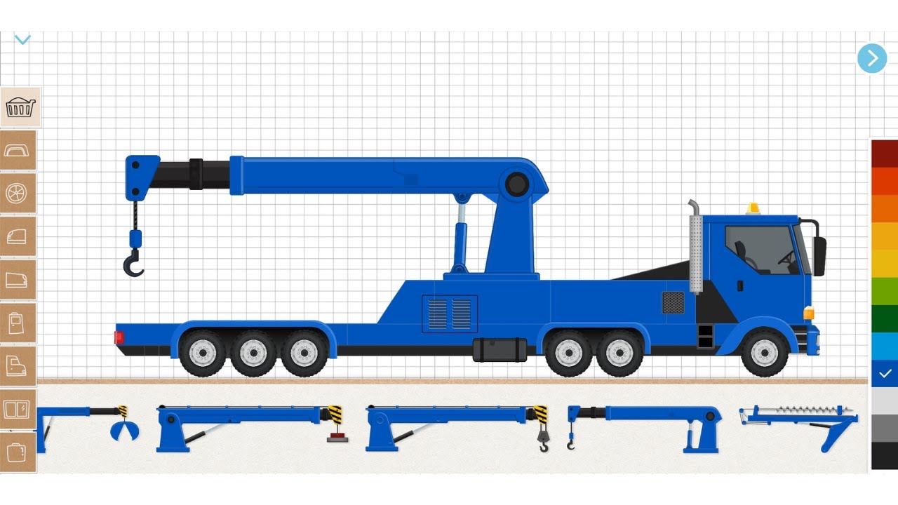 Labo Construction Truck | Building Long Tow Truck - YouTube