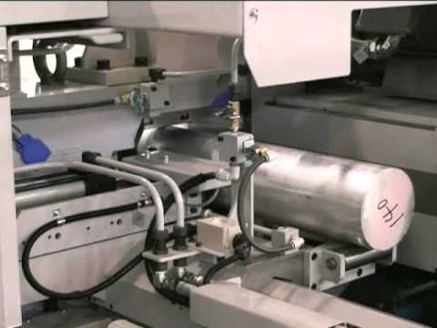 Tsune TK5M-150G - High production Aluminium sawing machine - YouTube