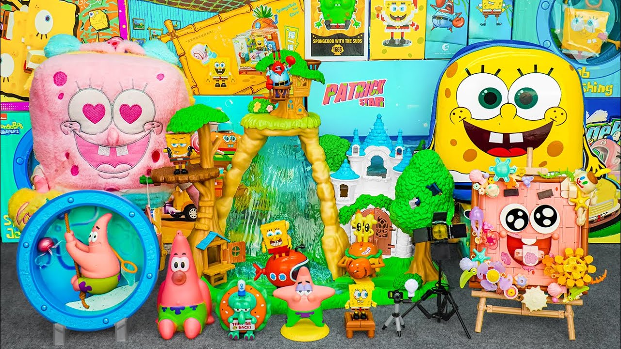 [Toy ASMR] Unboxing SPONGEBOB SquarePants 🧽 Satisfying Toy Collection ...
