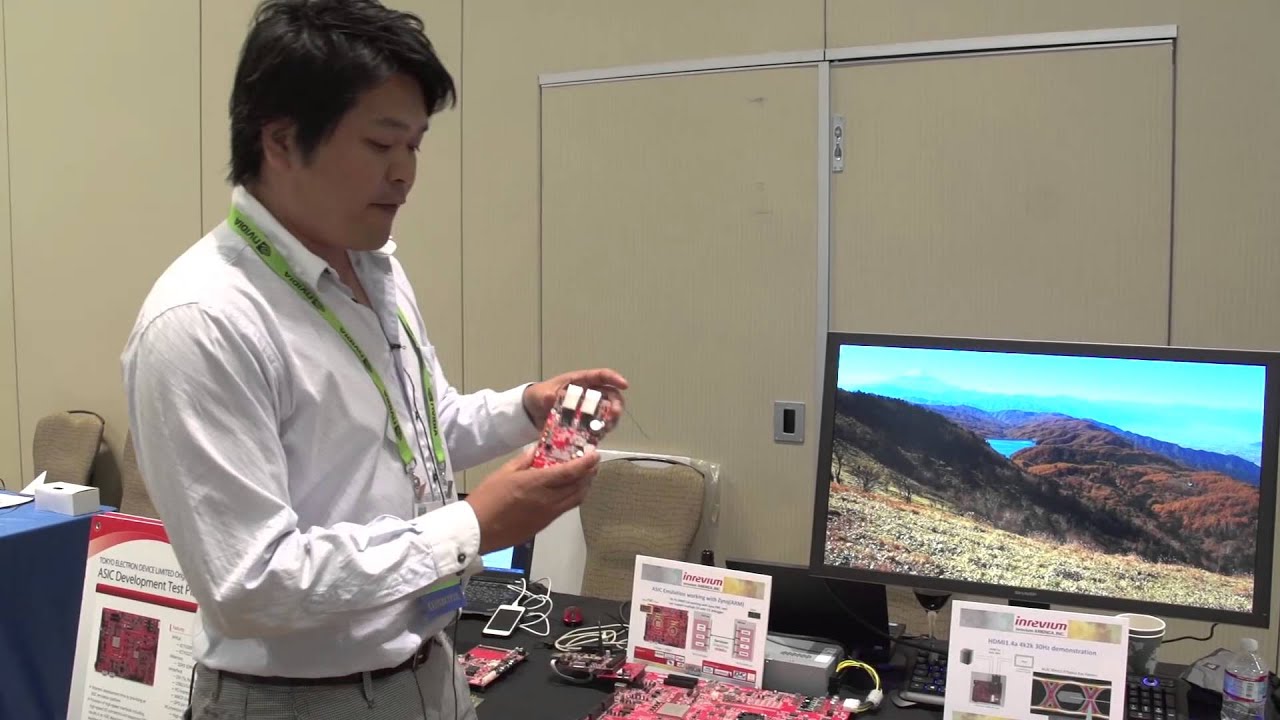 Inrevium Demonstrations of a Depth Camera and FPGA Evaluation Board for Vision - YouTube