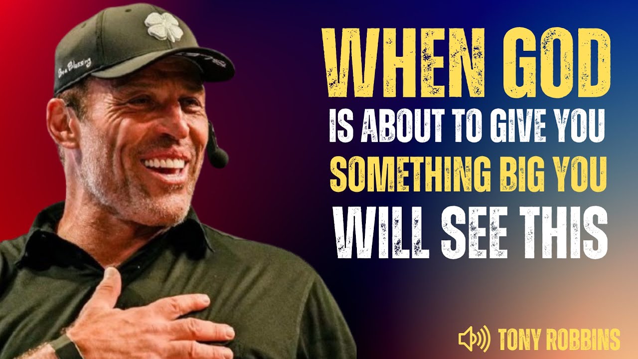 When God Is About to Give You Something Big, You Will See This | Tony ...