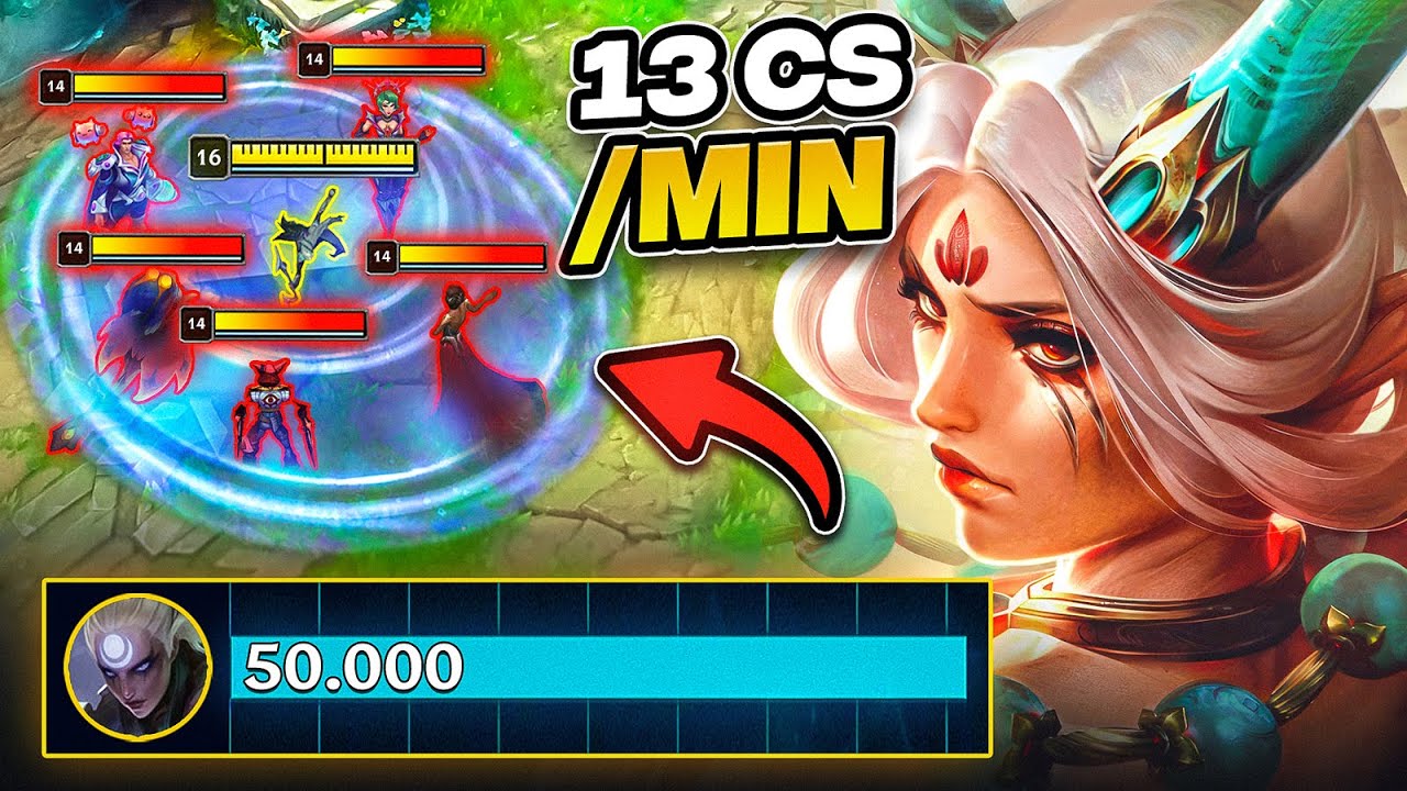 MEILLEUR JUNGLE AP DU PATCH, 13 CS/MIN (Le champion a tout) - YouTube