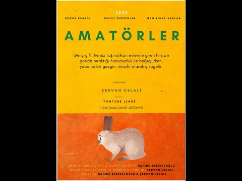 Amatörler  (2020 - HD) Bağımsız Film - Uzun Metraj - Sinema