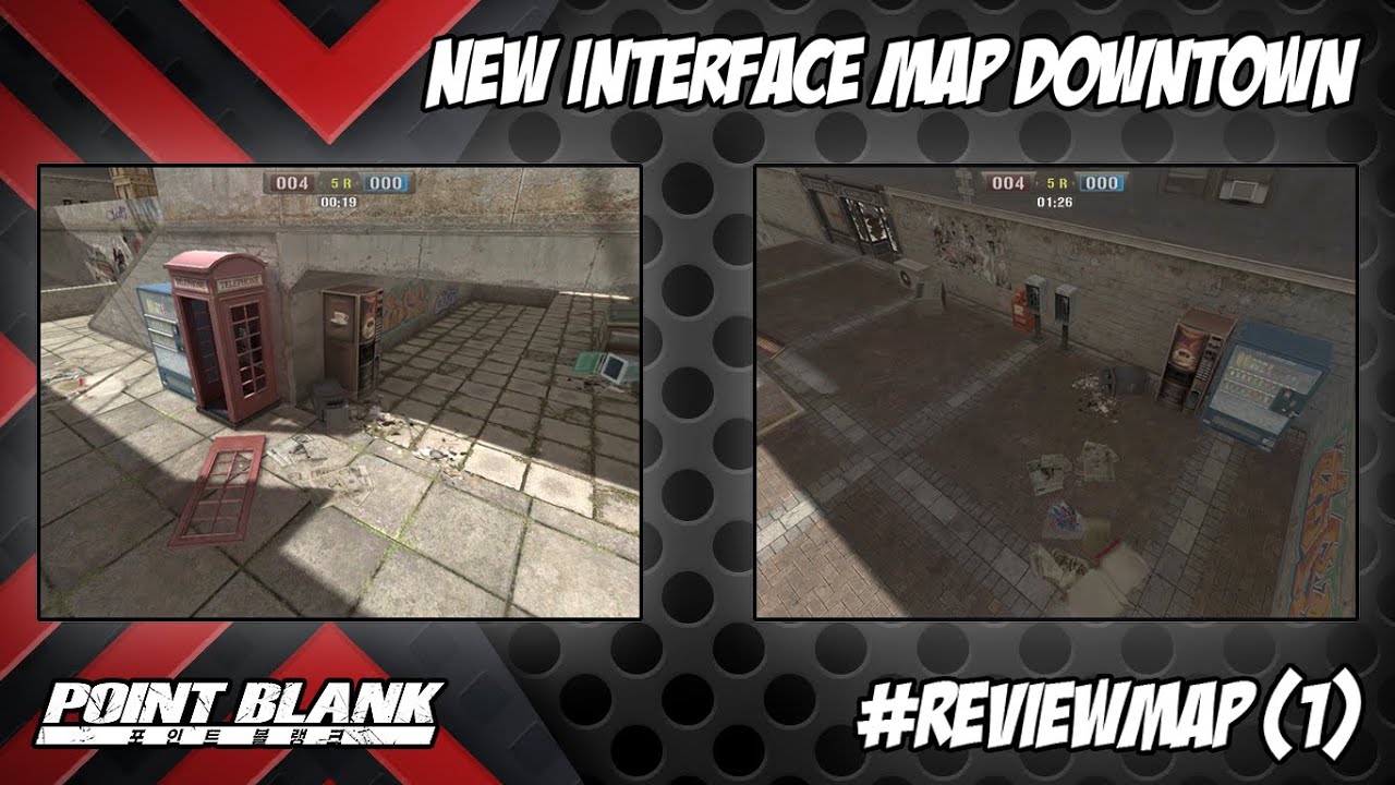 Tampilan Baru Map Downtown - Point Blank || Review Map (1) - YouTube