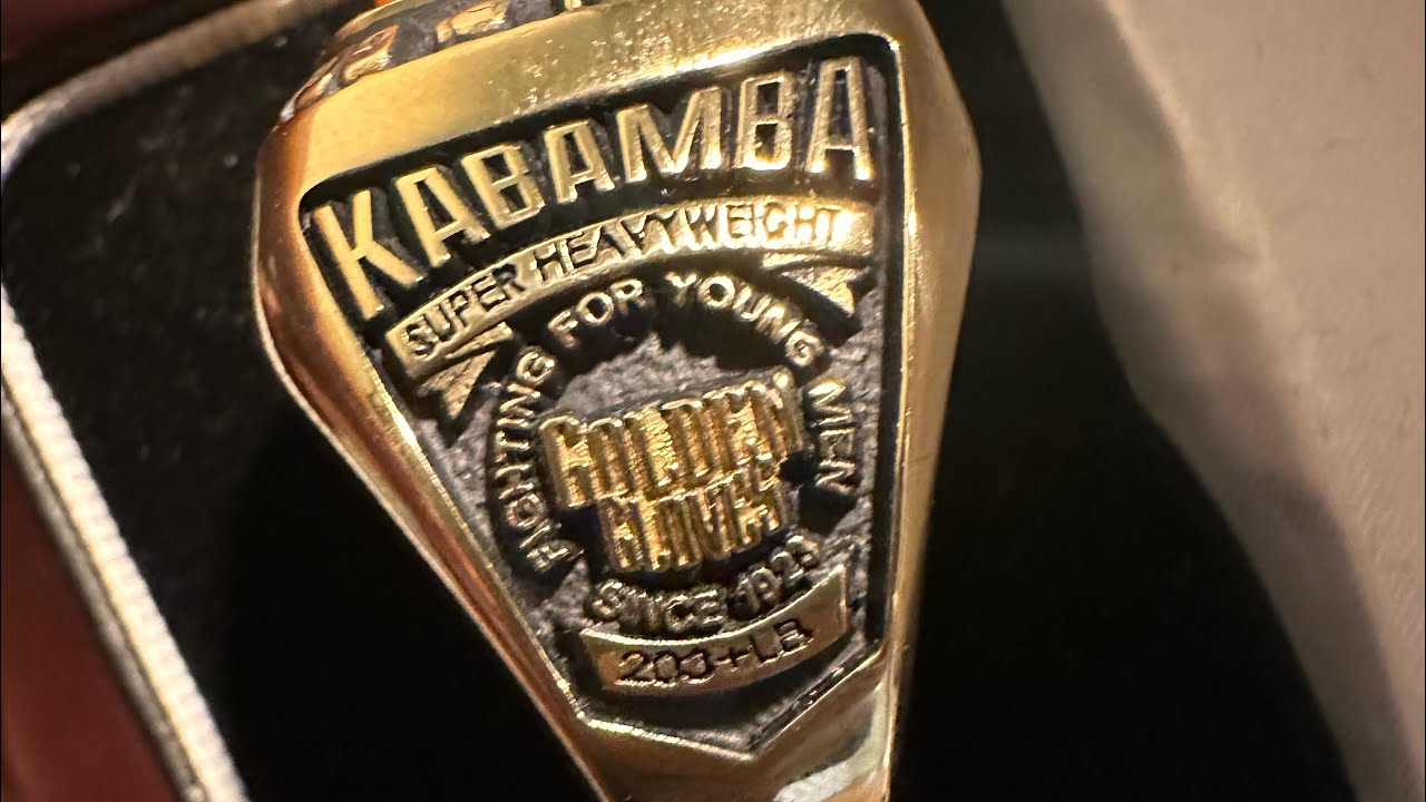 Gilbert Kabamba (Big Tonka) wins National Golden Gloves vs Sardius ...