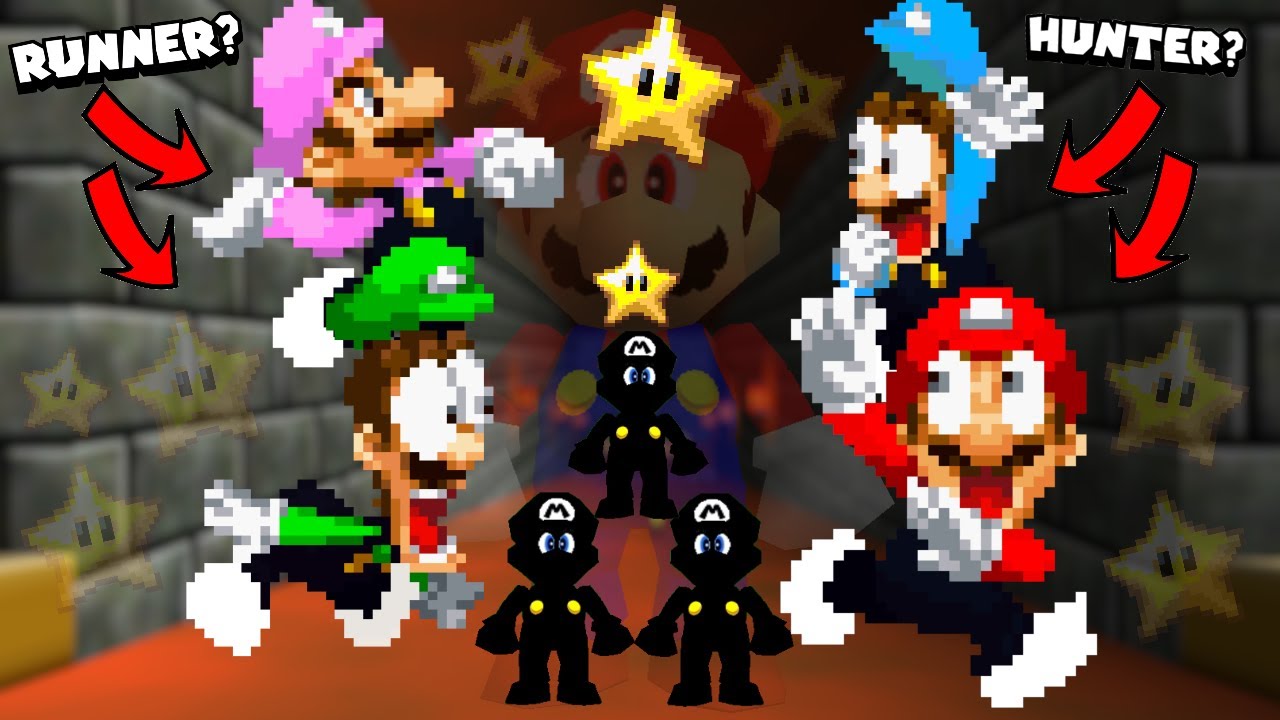 Mystery Runners VS Mystery Hunters 2 (Mario 64 Hunters) - YouTube