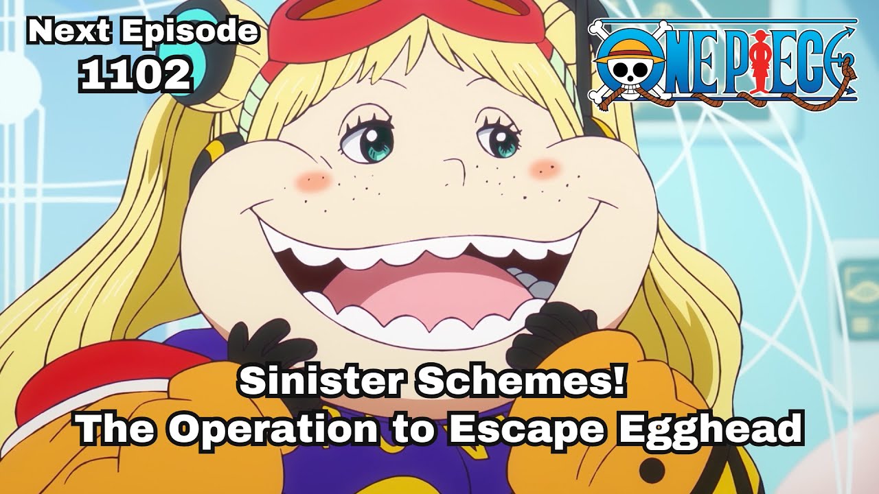 ONE PIECE | Episode 1102 preview | “Sinister Schemes! The Operation to ...