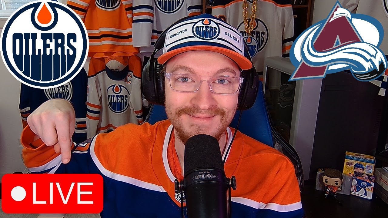 EDMONTON OILERS VS COLORADO AVALANCHE | OILERS FAN REACTION AND ...