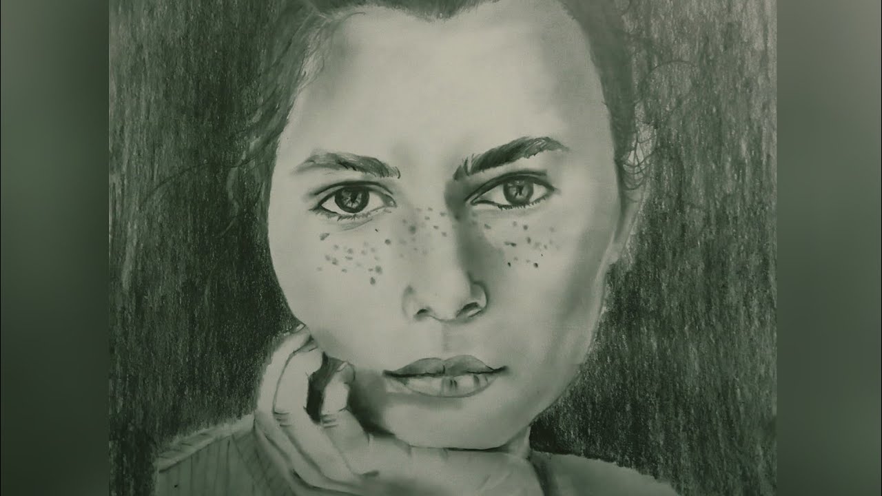 how to draw realistic girl part 2 - YouTube