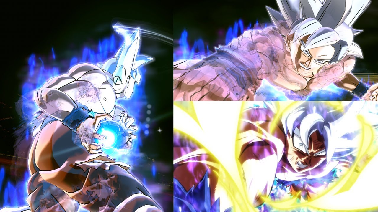New Skill: Silver Dragon Flash (Goku UI Punches Jiren Scene - Naotoshi ...